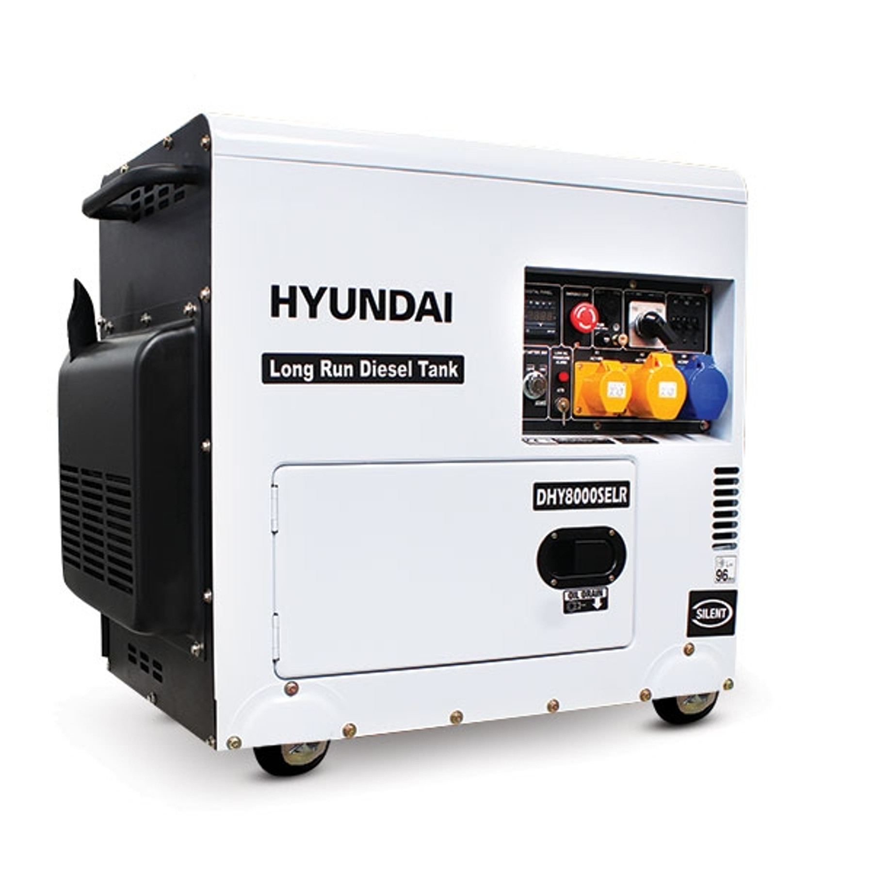 Hyundai - DHY8000SELR - 6.0kW Diesel Generator | Farmers Equipment