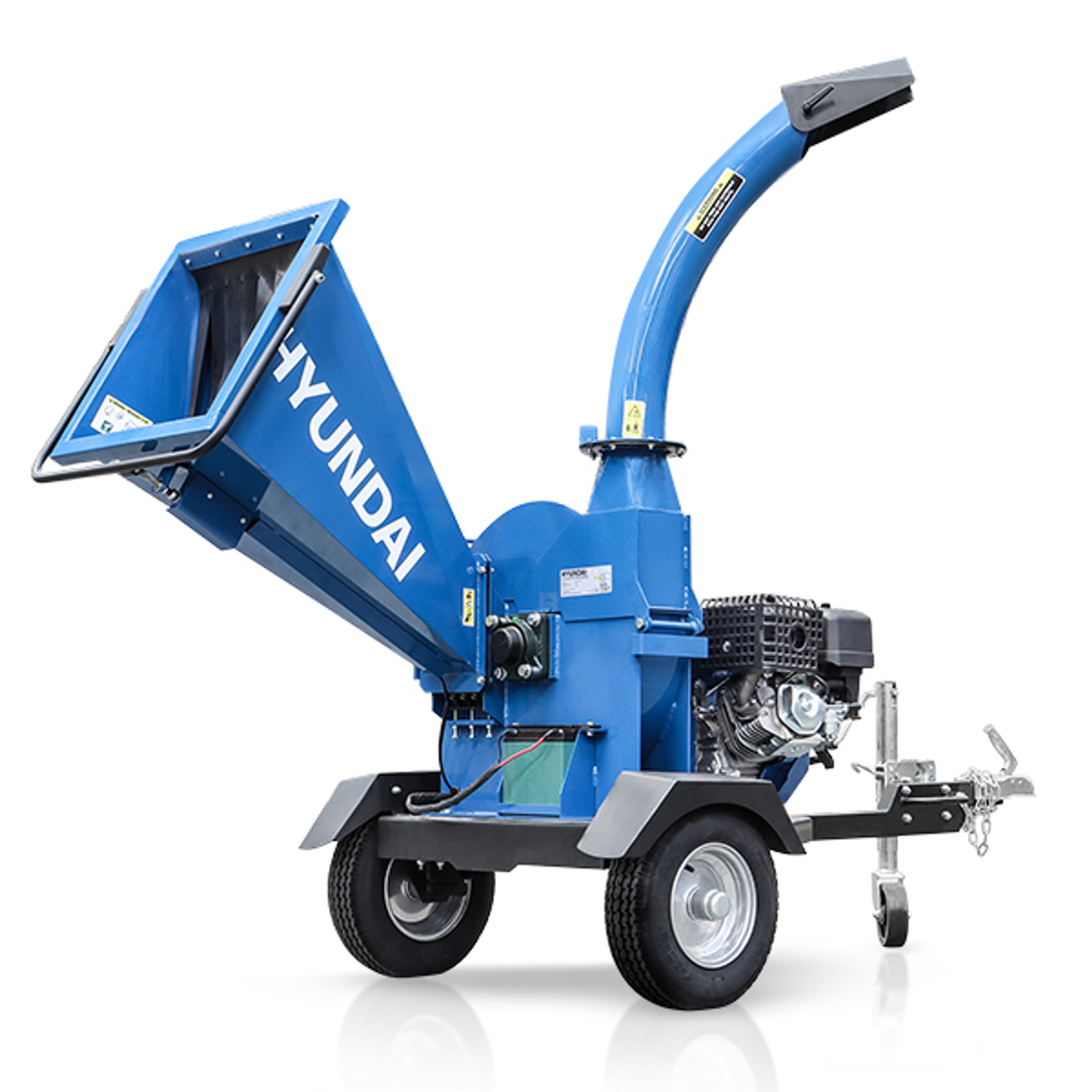 Hyundai - HYCH15100TE - 110mm Wood Chipper Petrol | Farmers Equipment