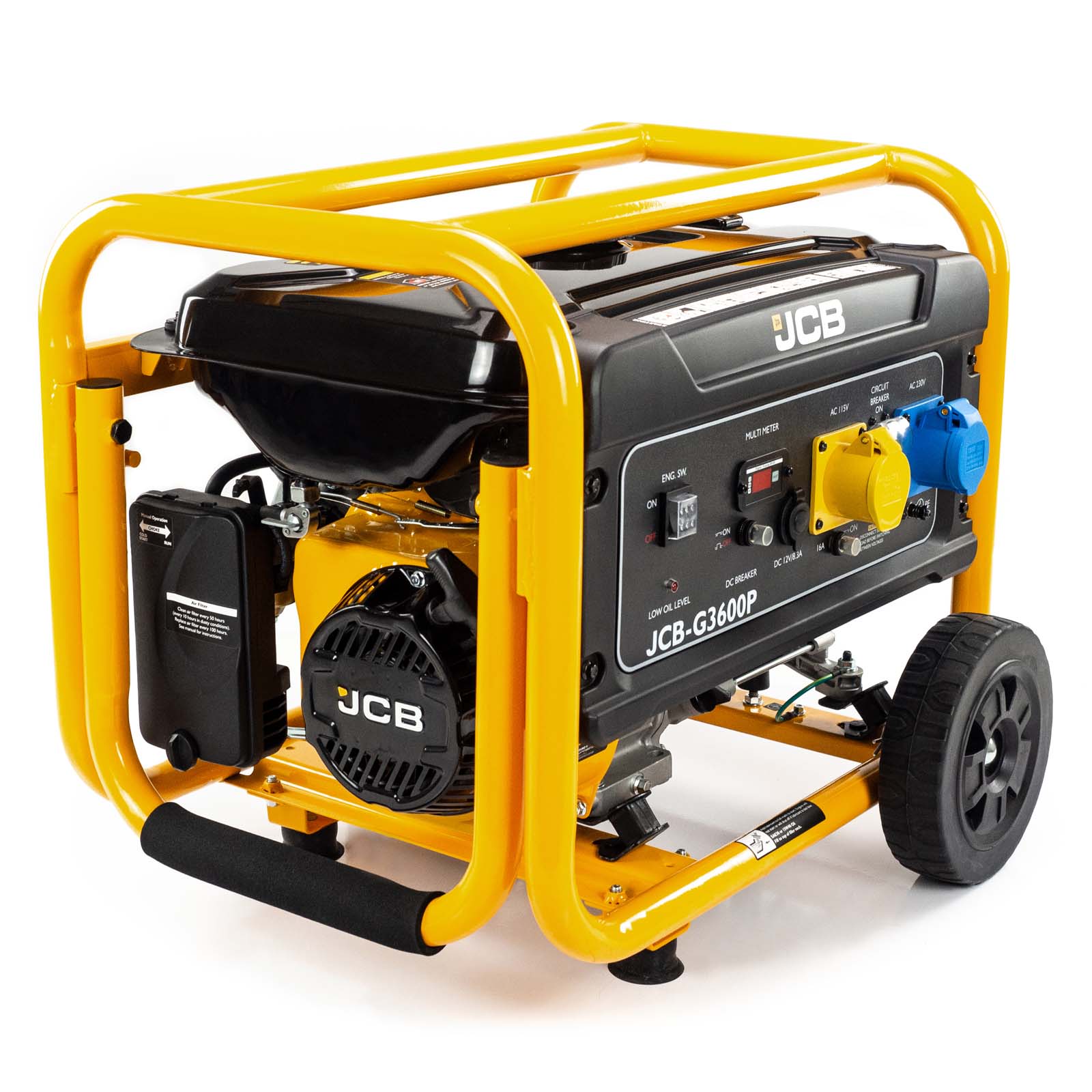 JCB - GP3600P 3.6kW / 4.5kVA Petrol Generator | Farmers Equipment