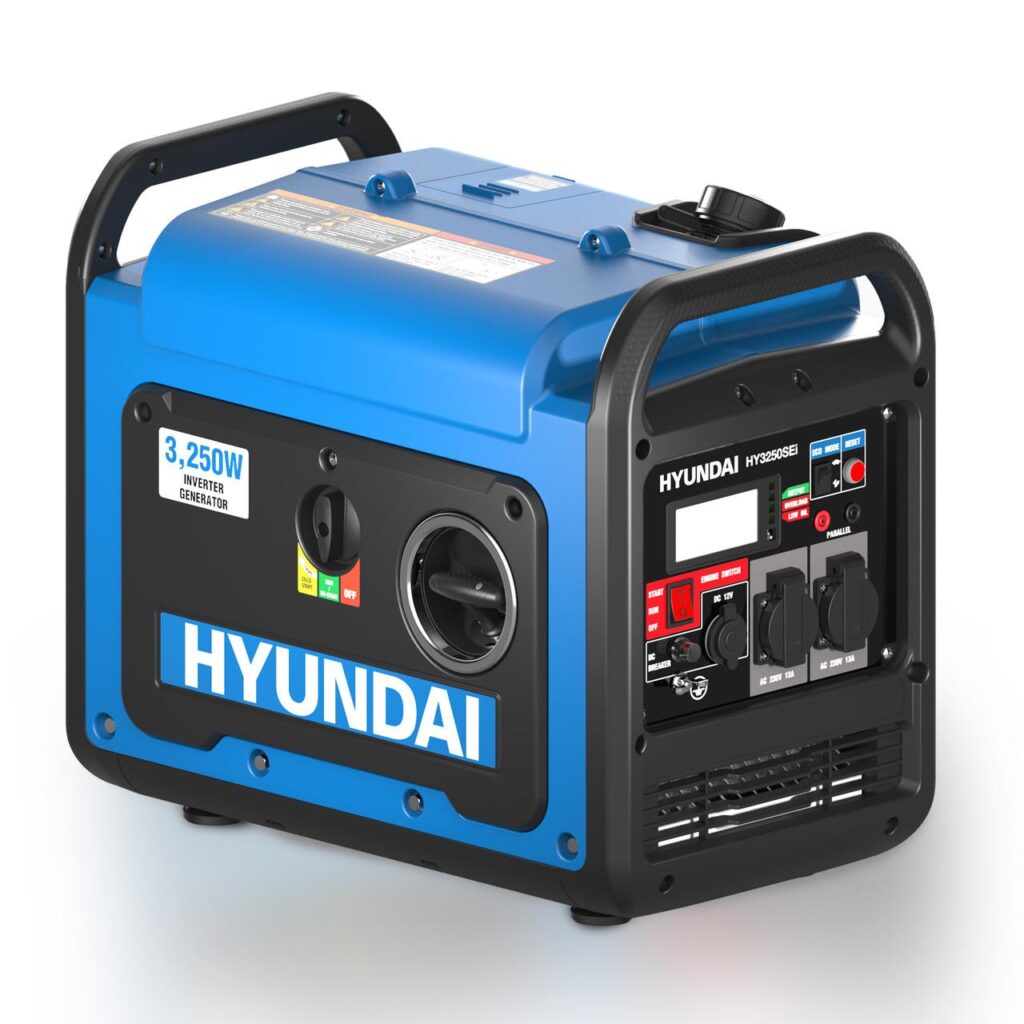 Hyundai HY3250SEI 3.2kW Petrol Inverter Generator | Farmers Equipment